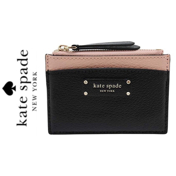 kate spade | Bags | Nwt Kate Spade Genuine Leather Zip Card Wallet ...